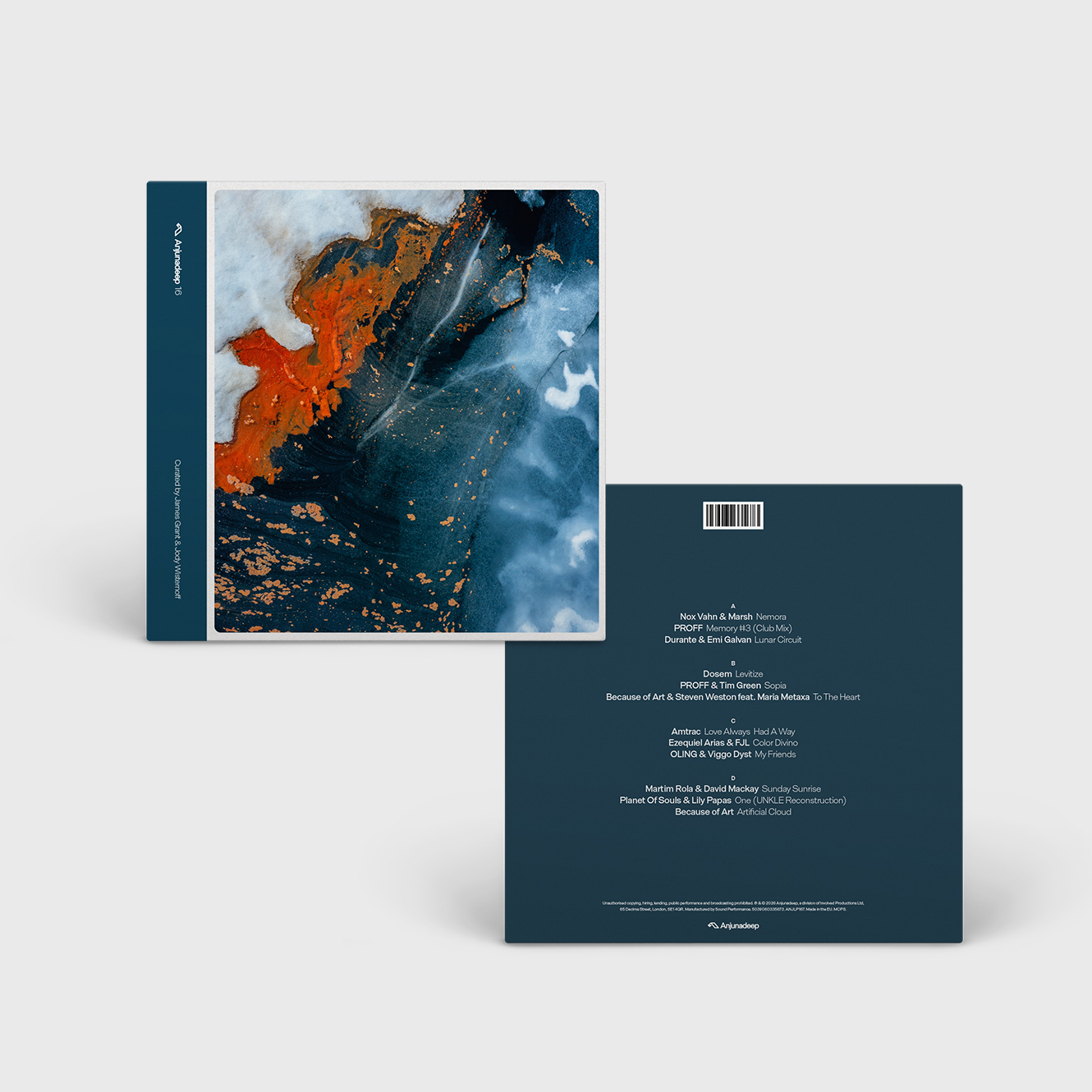 Anjunadeep 16 by James Grant & Jody Wisternoff | Releases | Anjunadeep