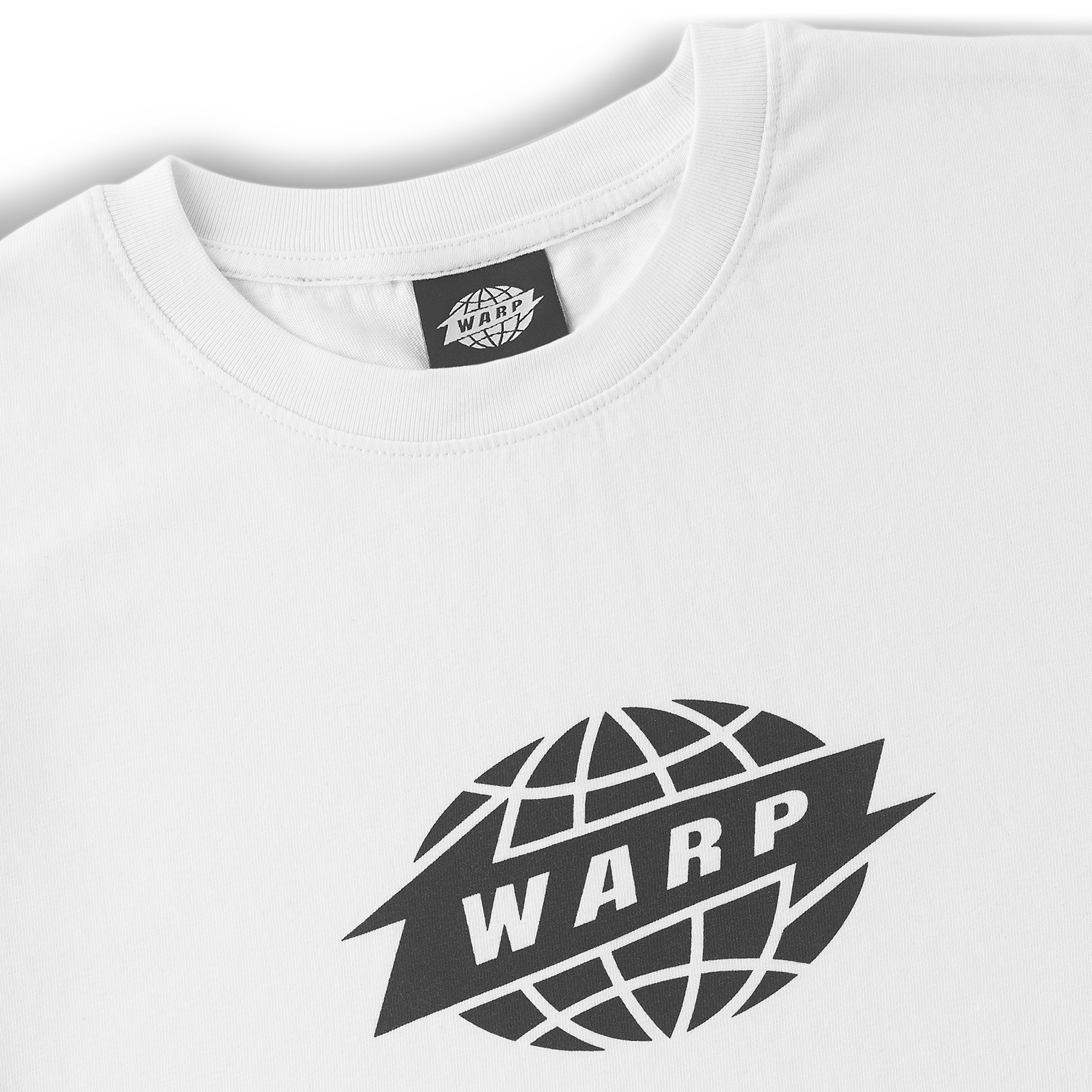 Warp Logo T-Shirt - White by Warp Records - Merch - WARP