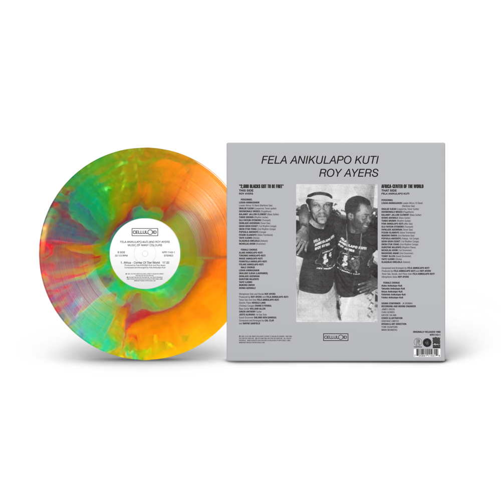 Music of Many Colours Now Available On Vinyl - Fela Kuti