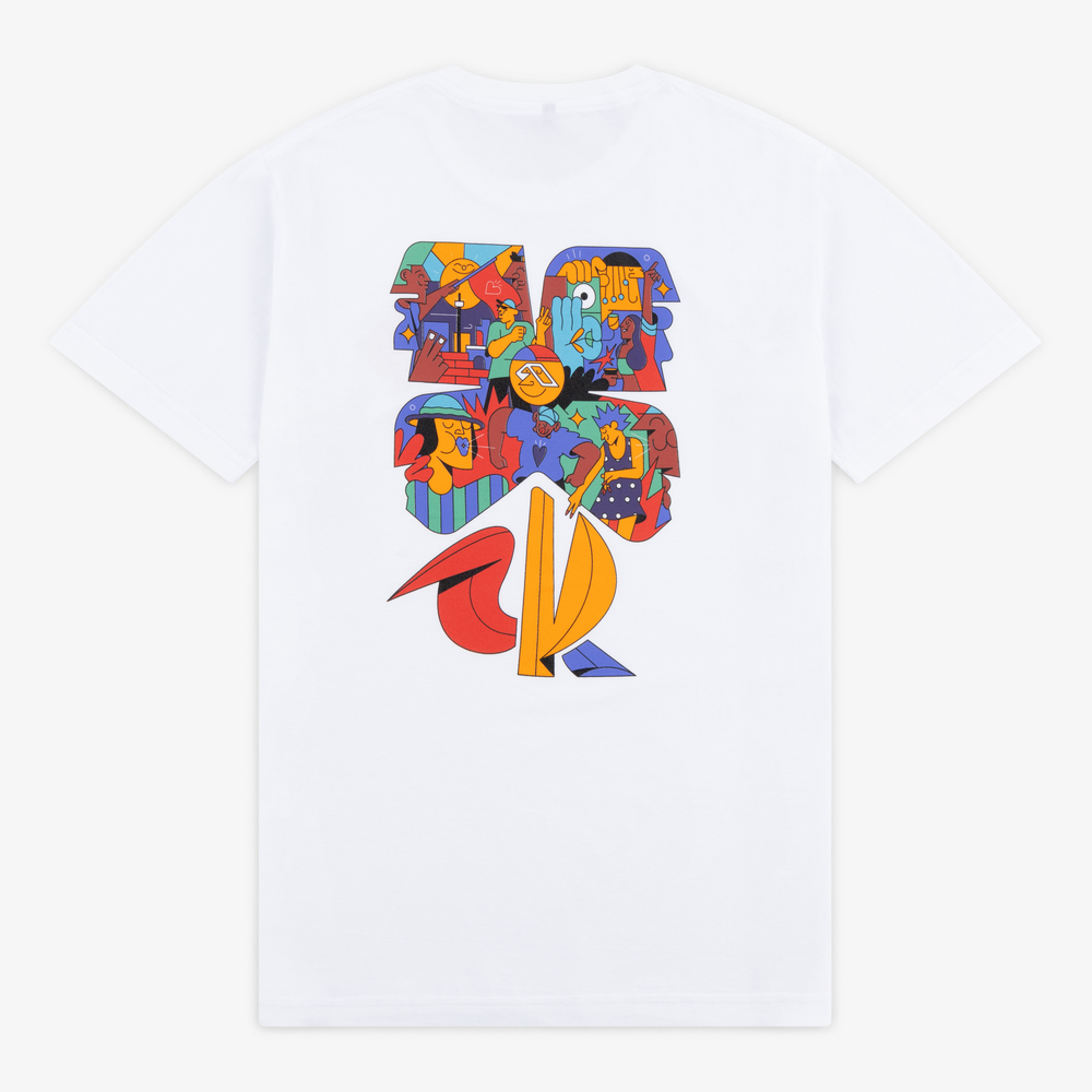 T-Shirt, S | Anjunadeep x Yay Abe T-shirt (2024) by Anjunadeep | Merch ...