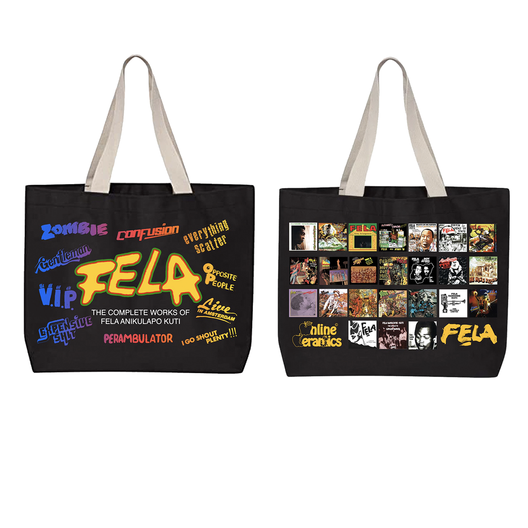 Fela x Online Ceramics Tote Bag - Fela Kuti