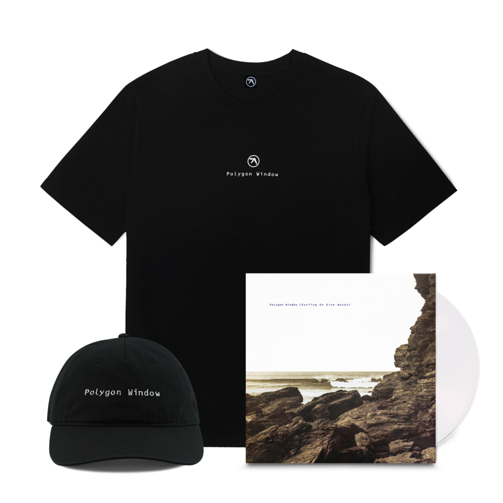 Polygon Window Vinyl + Black T-Shirt + Cap by Polygon Window - Merch - WARP