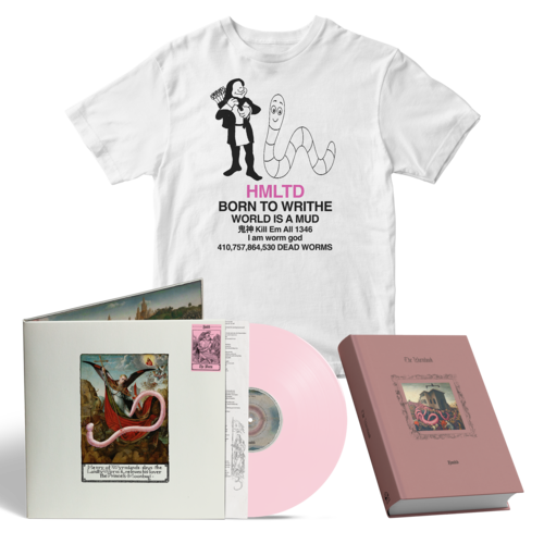 HMLTD - The Worm - Album, Book + T-Shirt Bundle. Bundle - Transparent ...