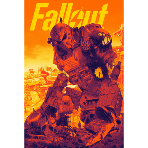 Daniel Danger - Fallout Timed Edition Poster. Made By Mutant.
