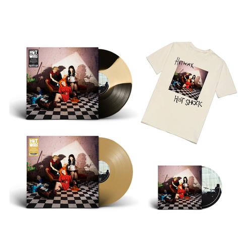 HotWax - Hot Shock Artwork Tee & Physical Bundle. HotWax.